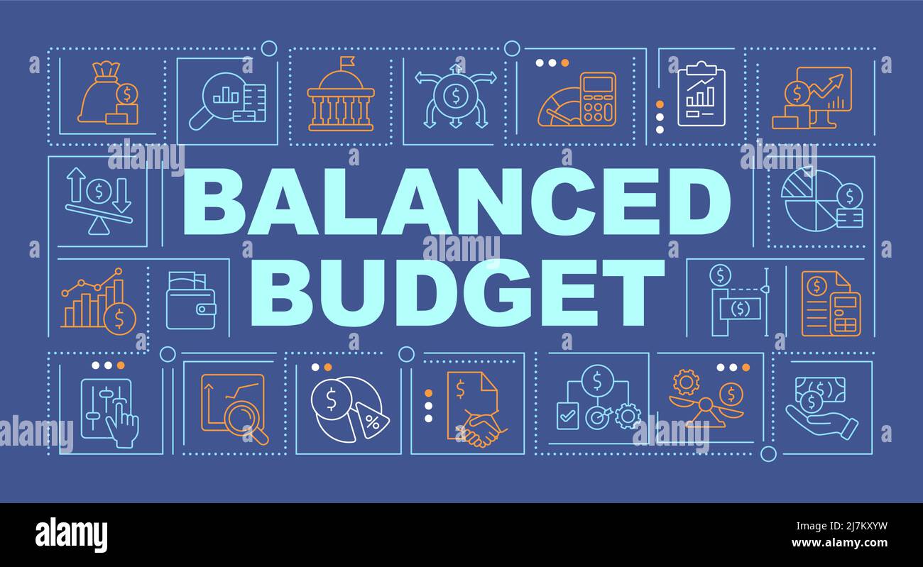 Balanced budget Stock Vector Images - Alamy