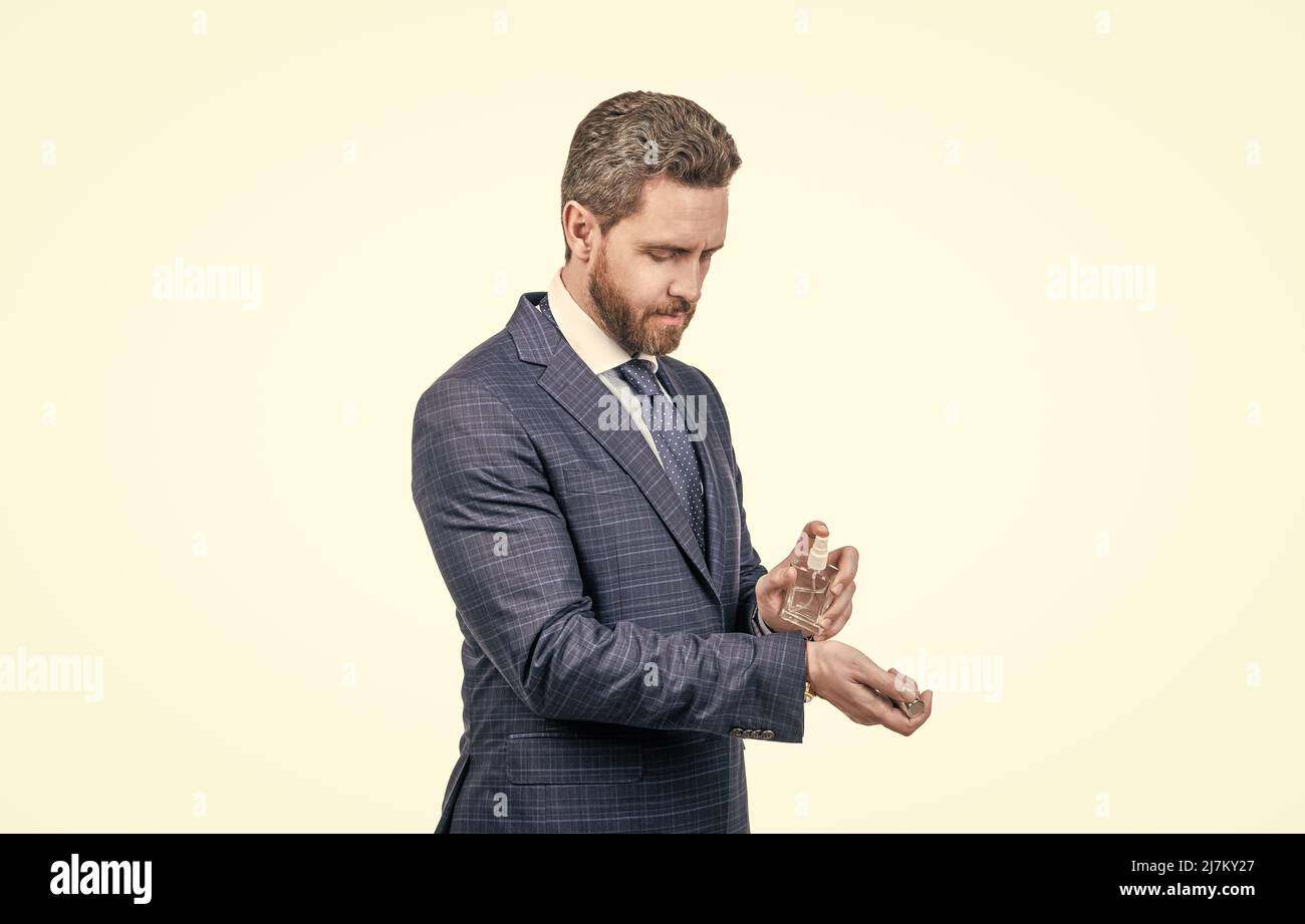 try this one. handsome man choose perfume. masculine cosmetics. male ...