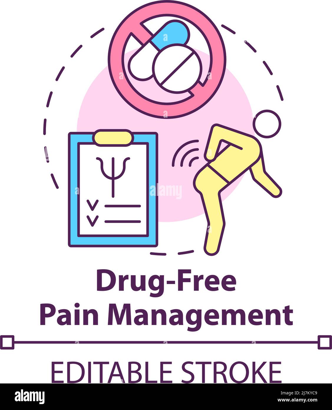 Pain free Stock Vector Images - Alamy