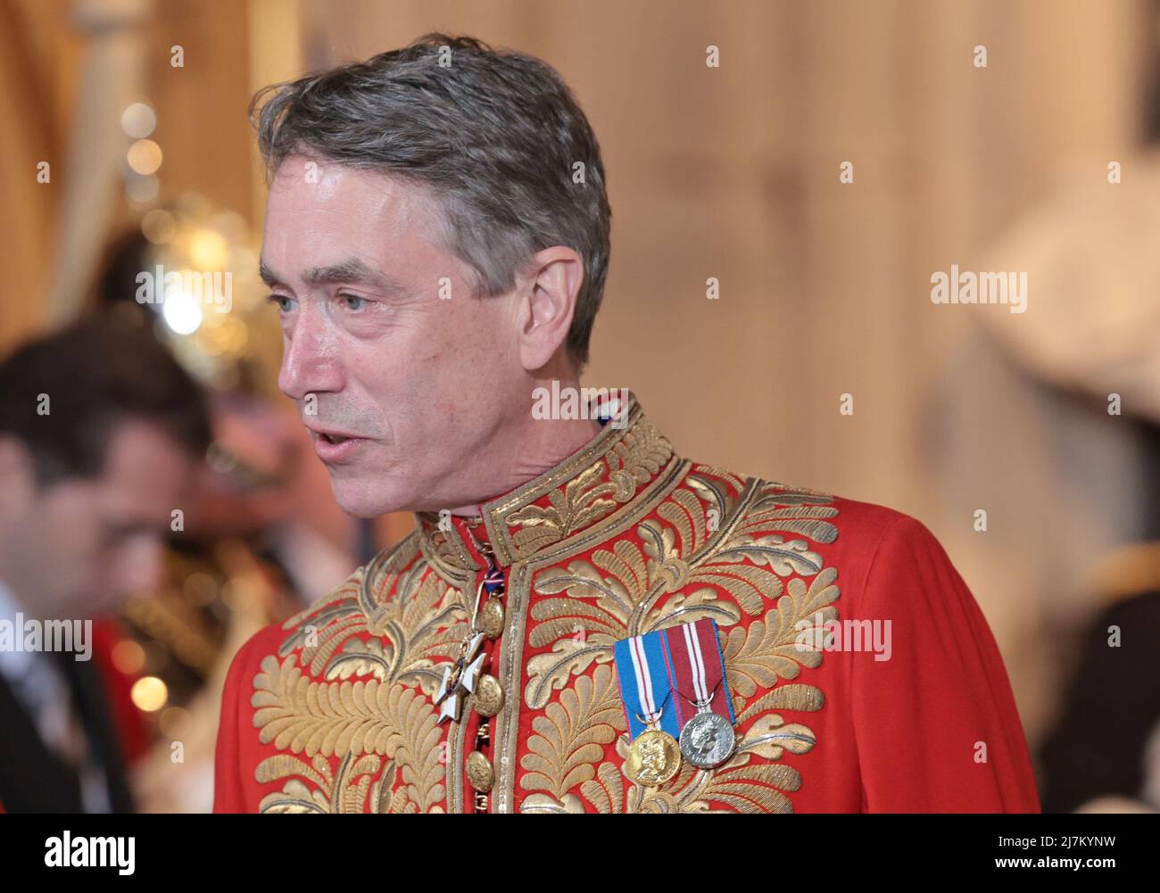 David Cholmondeley, 7th Marquess of Cholmondeley leaving the Palace of ...