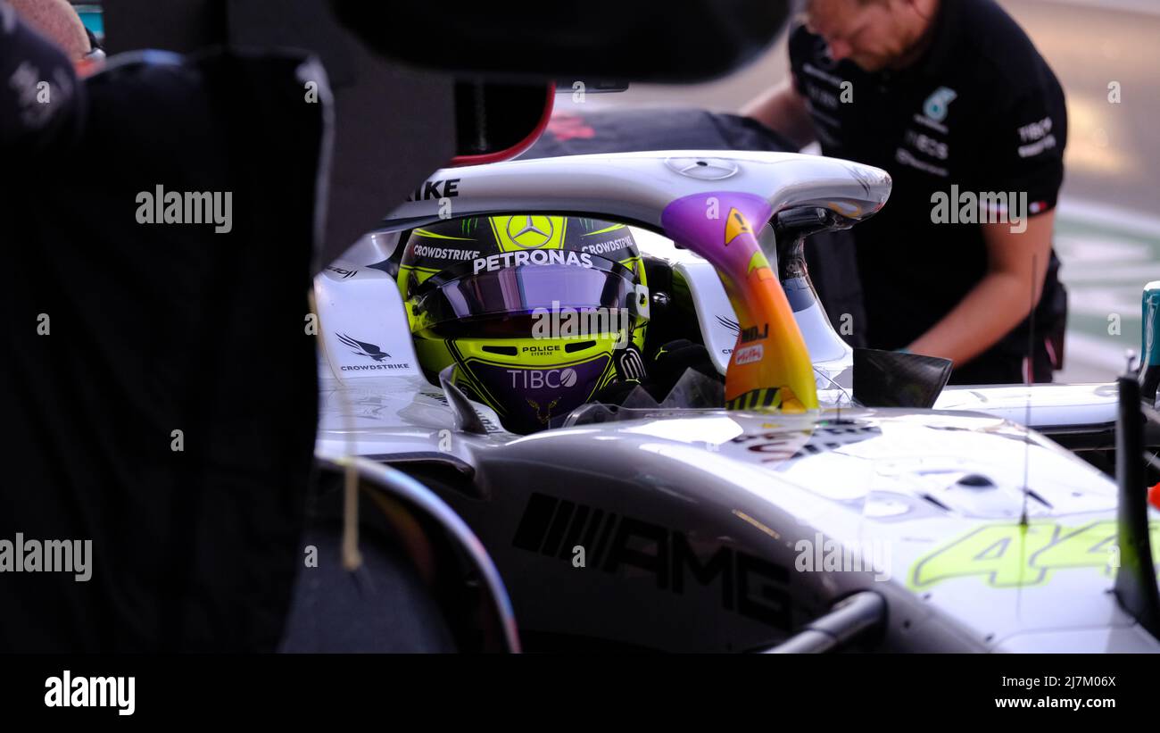 May 6th, 2022: Lewis Hamilton, Mercedes-AMG Petronas F1 Team driver #44 ...