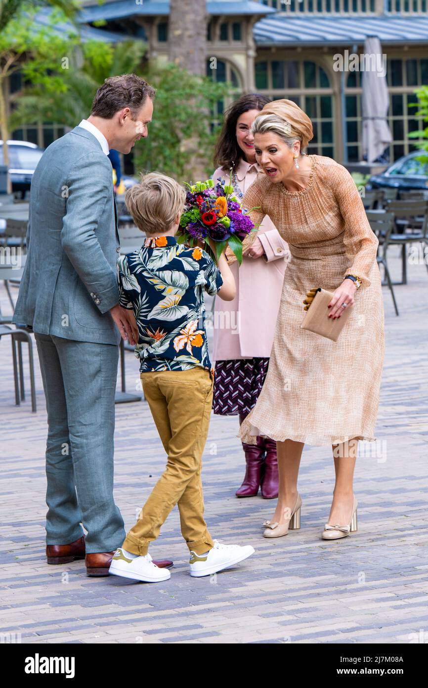Queen Maxima at the opening of the ARTIS-Groote Museum in Amsterdam ...