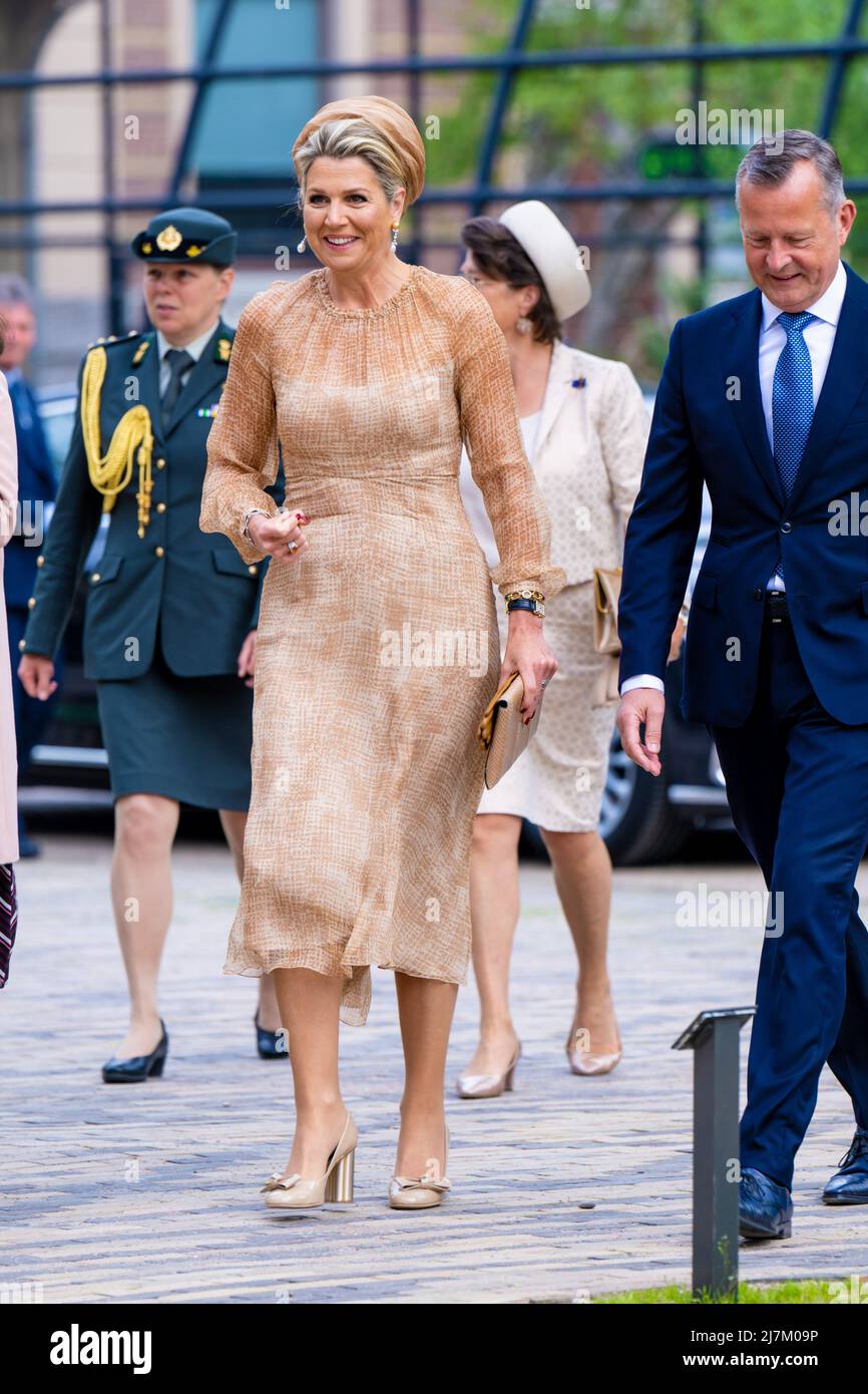 Queen Maxima at the opening of the ARTIS-Groote Museum in Amsterdam ...