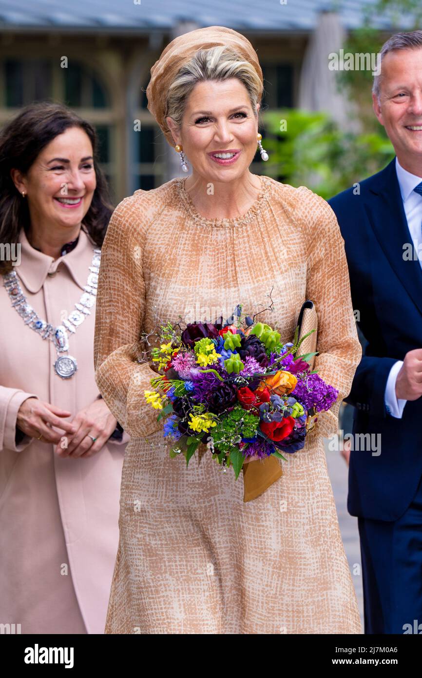 Queen Maxima at the opening of the ARTIS-Groote Museum in Amsterdam ...