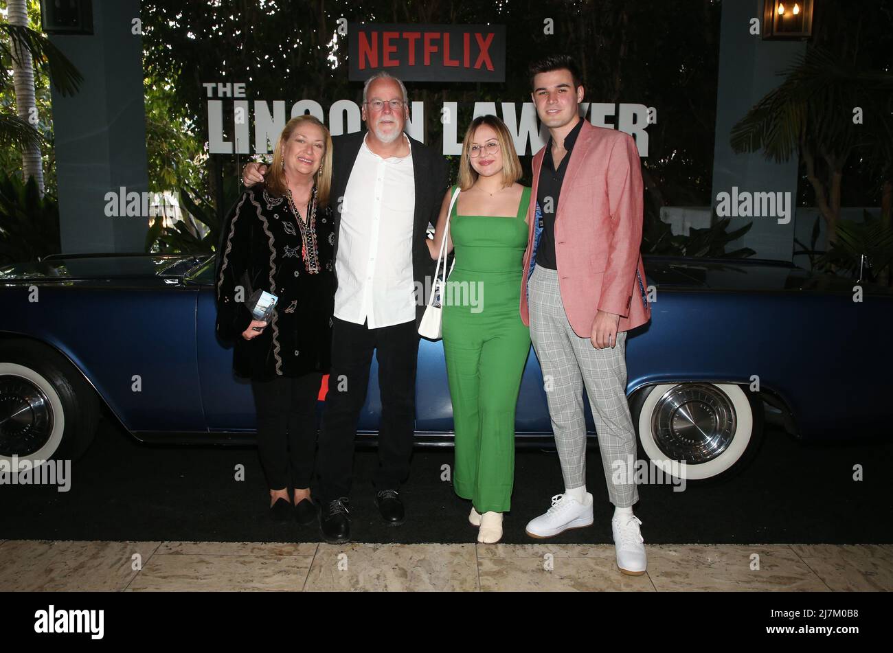 West Hollywood, Ca. 9th May, 2022. Linda Connelly, Michael Connelly ...