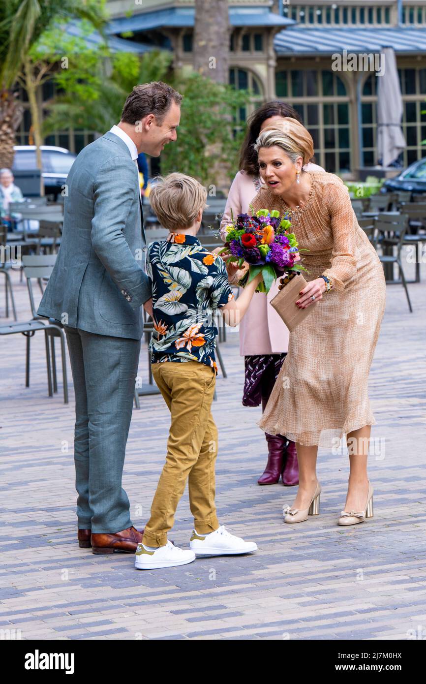 Queen Maxima at the opening of the ARTIS-Groote Museum in Amsterdam ...