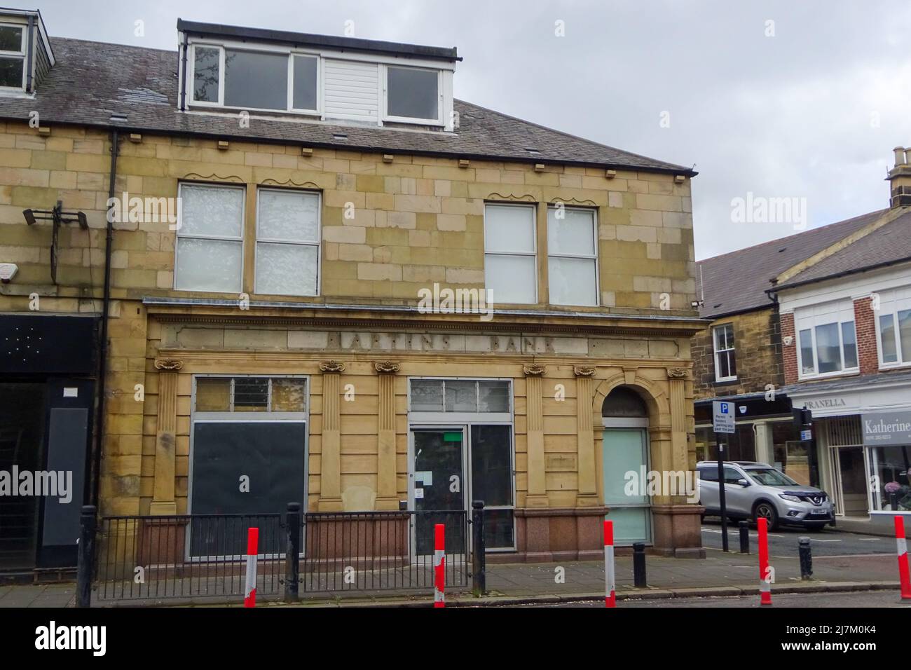 The closure of a coffee shop in Gosforth reveals the marks from old ...