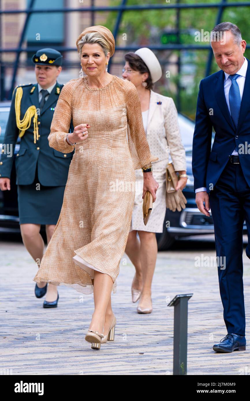 Queen Maxima at the opening of the ARTIS-Groote Museum in Amsterdam ...