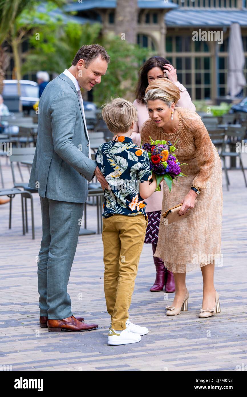 Queen Maxima at the opening of the ARTIS-Groote Museum in Amsterdam ...