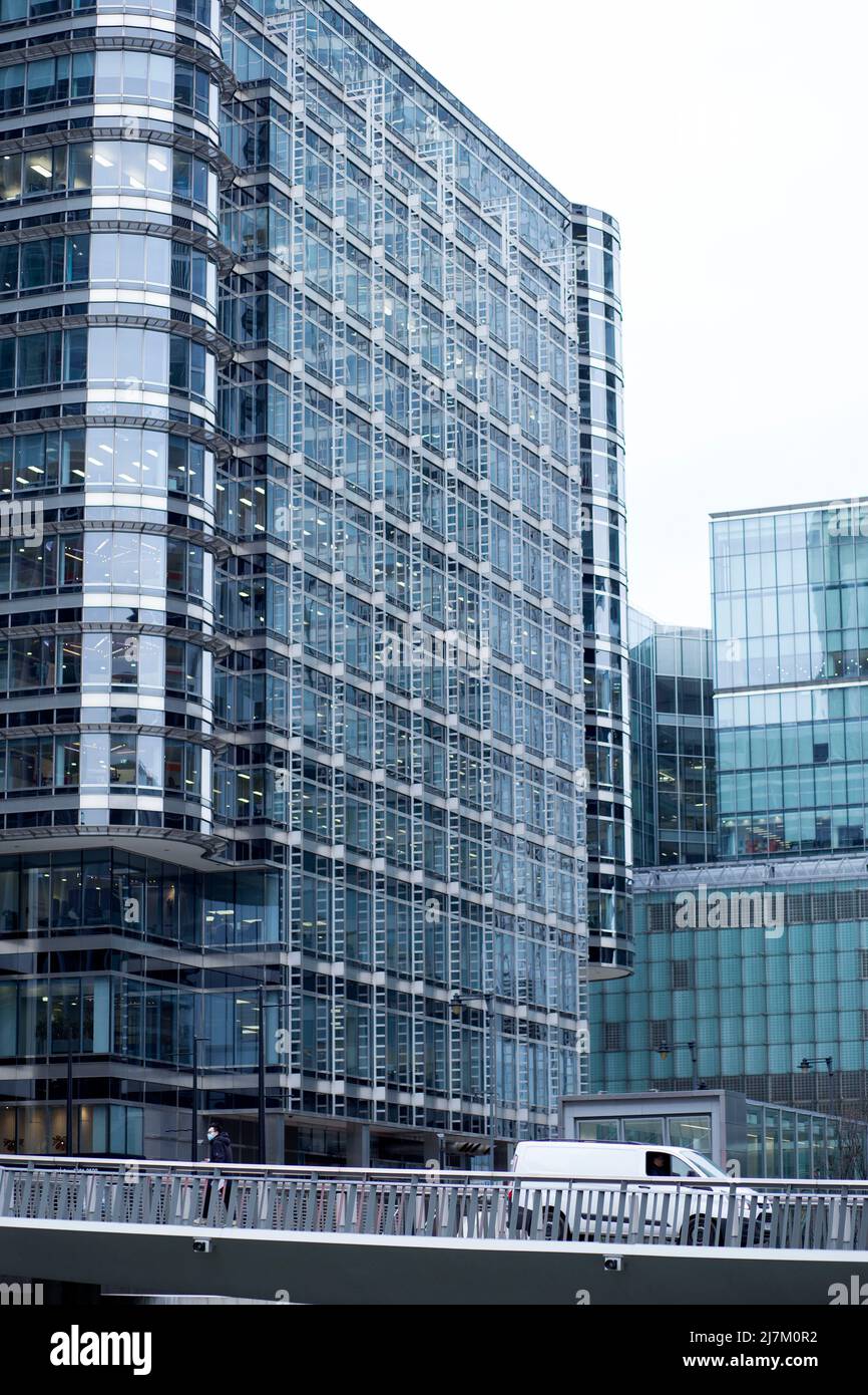 Canary Wharf, East London Stock Photo - Alamy