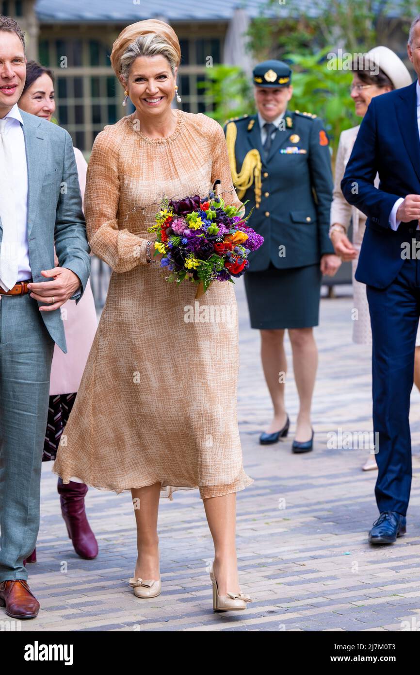 Queen Maxima at the opening of the ARTIS-Groote Museum in Amsterdam ...