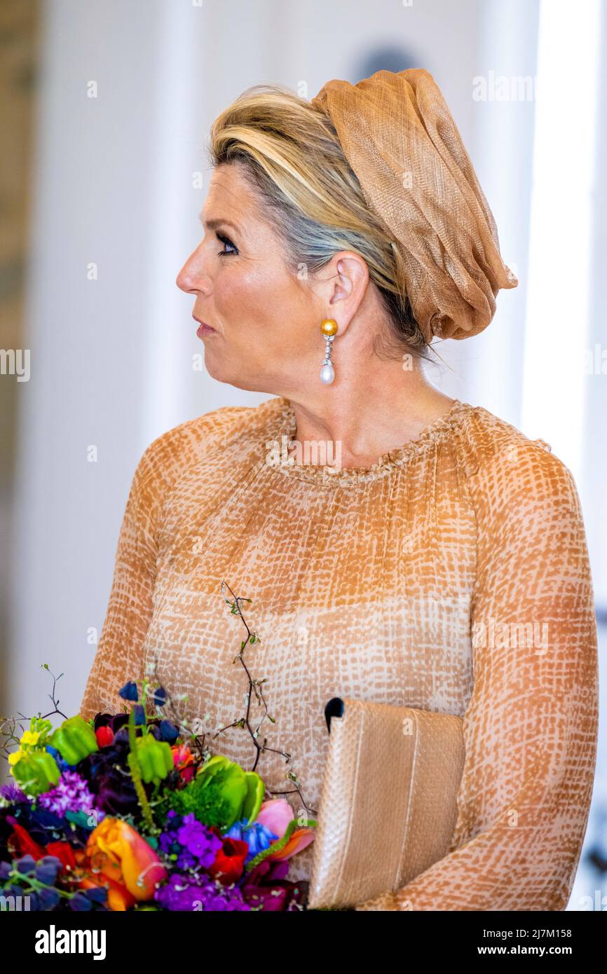 Queen Maxima at the opening of the ARTIS-Groote Museum in Amsterdam ...