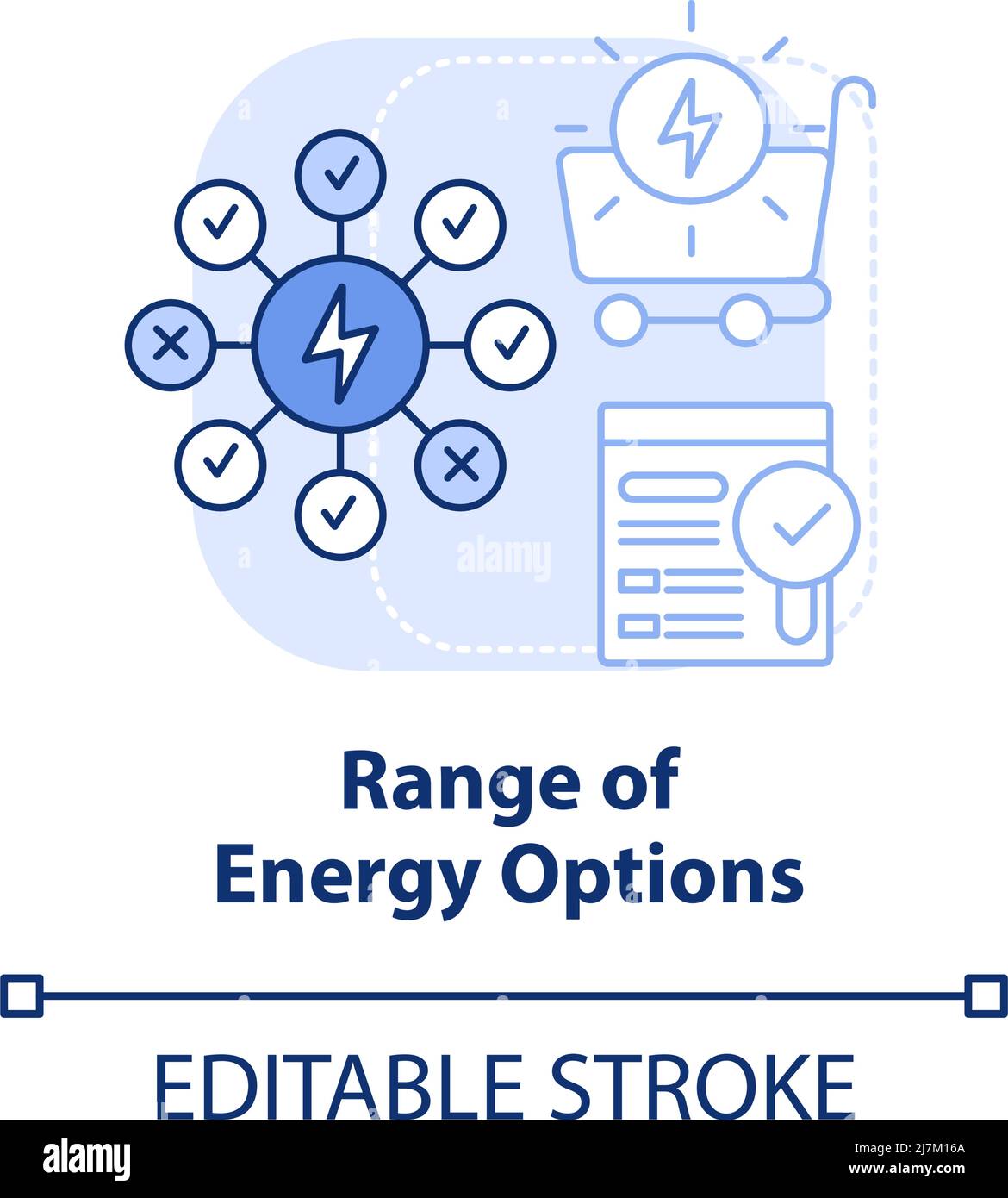 Variety range choice Stock Vector Images - Alamy