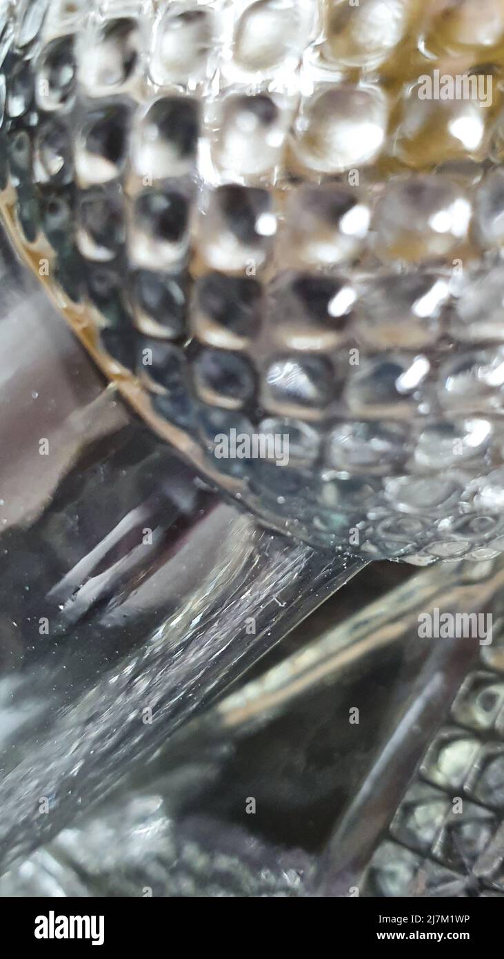 Textures and patterns of glass bottle Stock Photo - Alamy