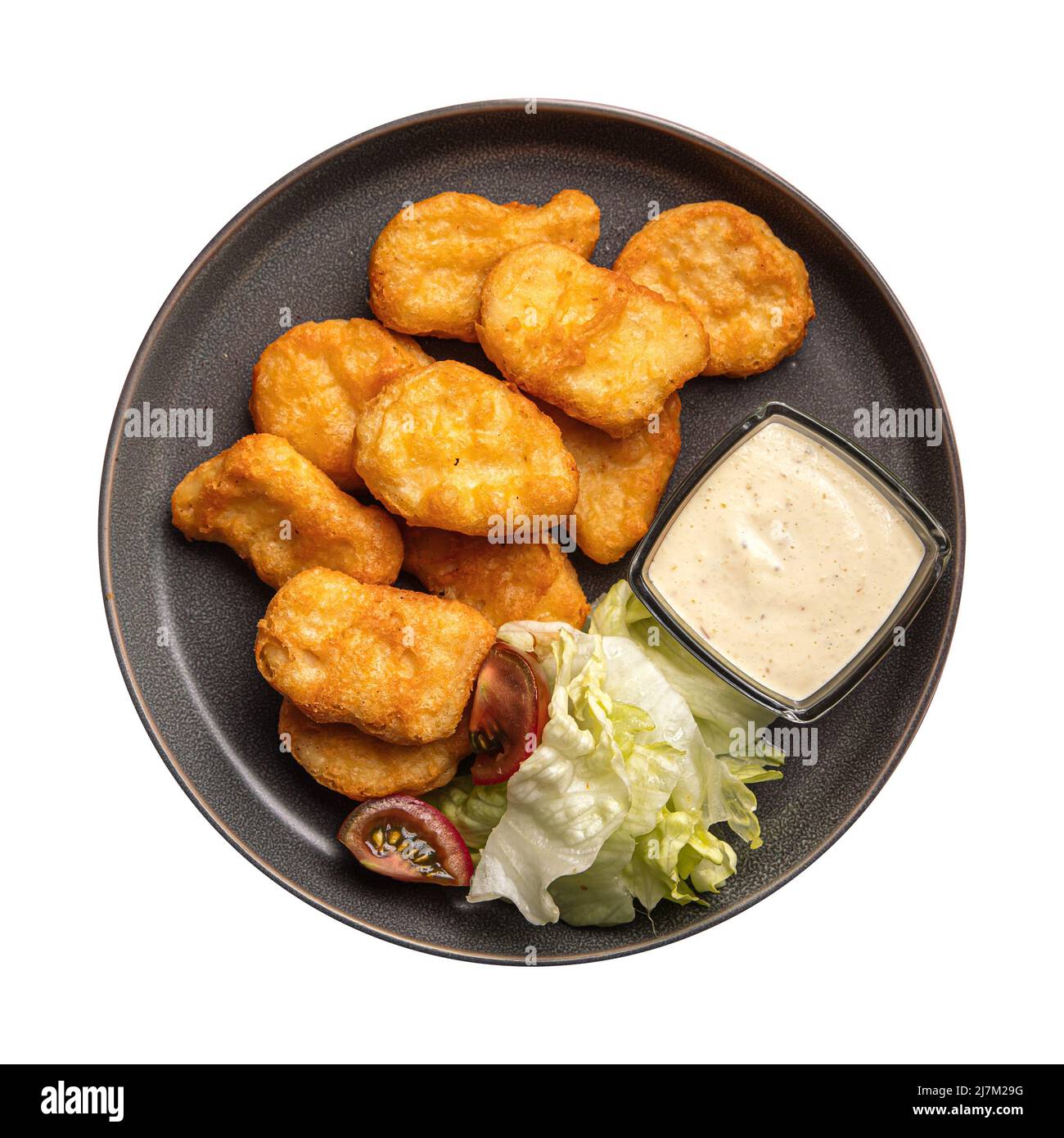 Fast food menu chicken nuggets hi-res stock photography and images - Alamy