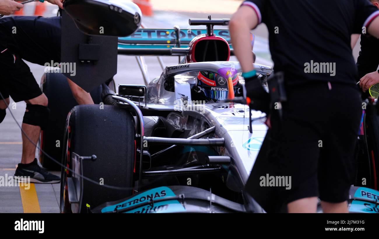 May 6th, 2022: George Russell, Mercedes-AMG Petronas F1 Team driver #63 ...