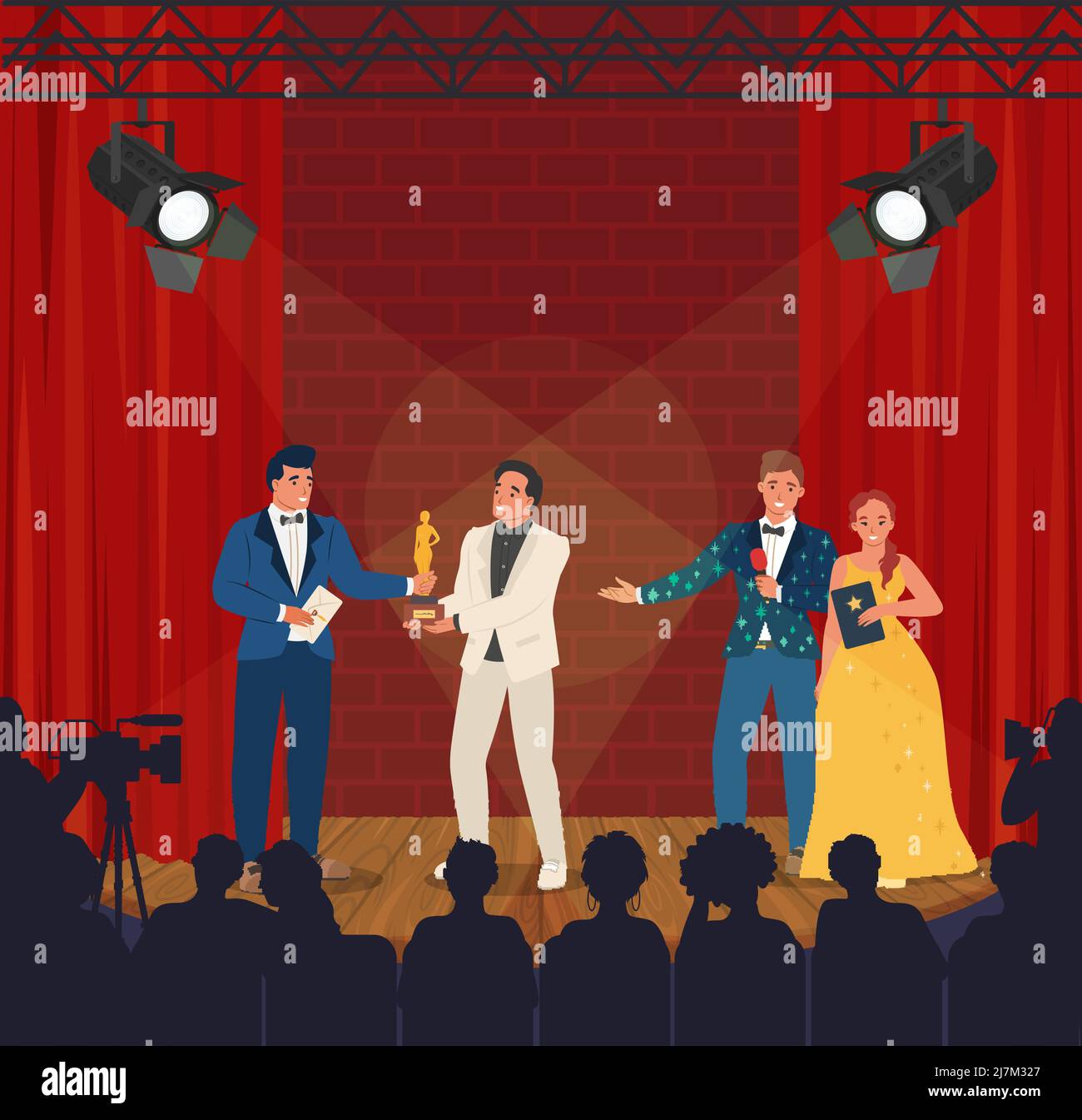 Talent host Stock Vector Images - Alamy