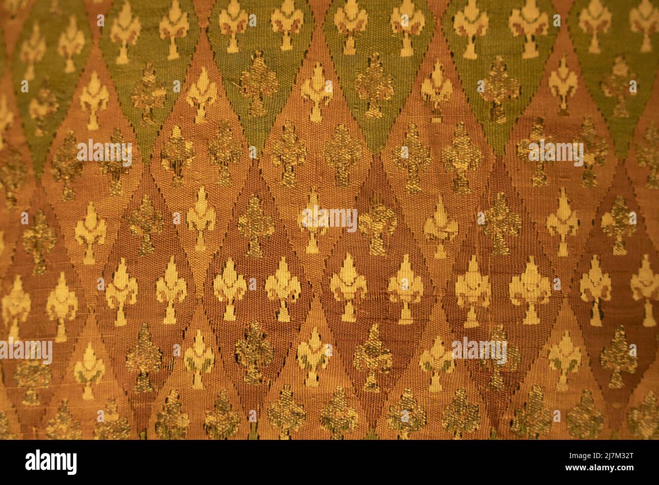 Medieval fabric detail close up texture Stock Photo - Alamy