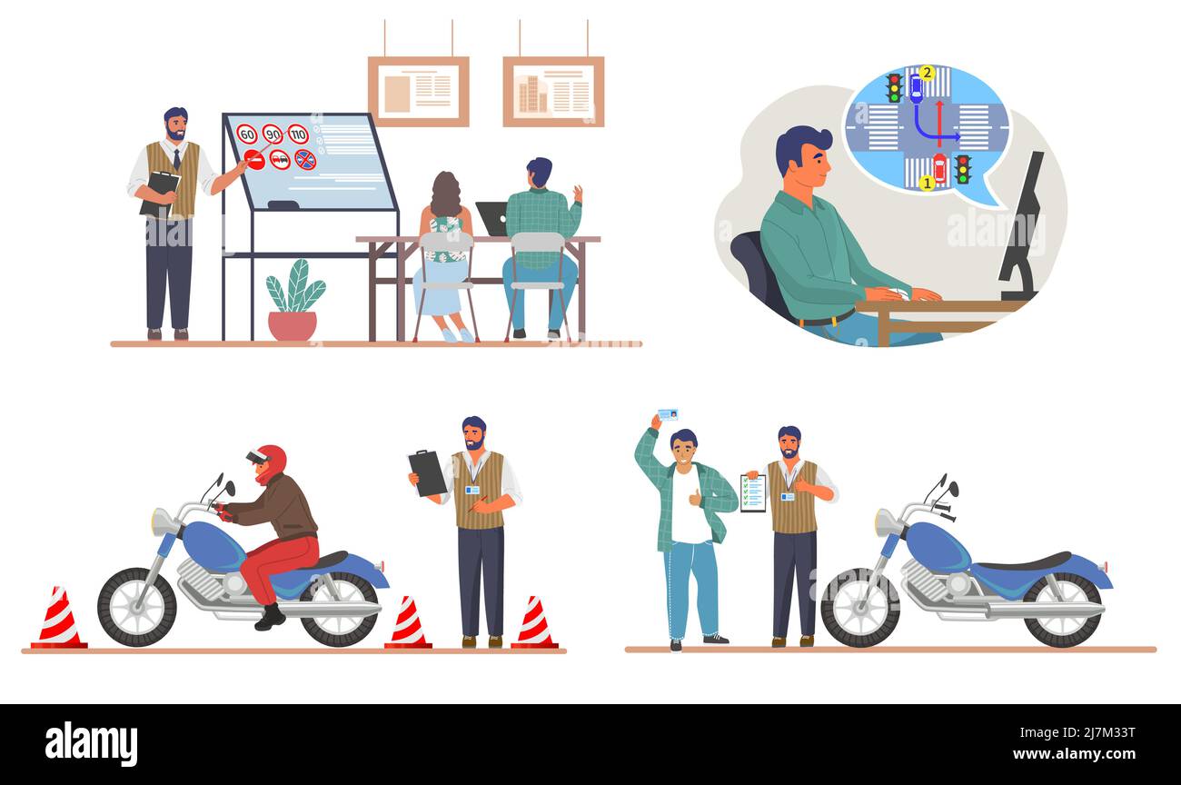 School scene Cut Out Stock Images & Pictures - Alamy