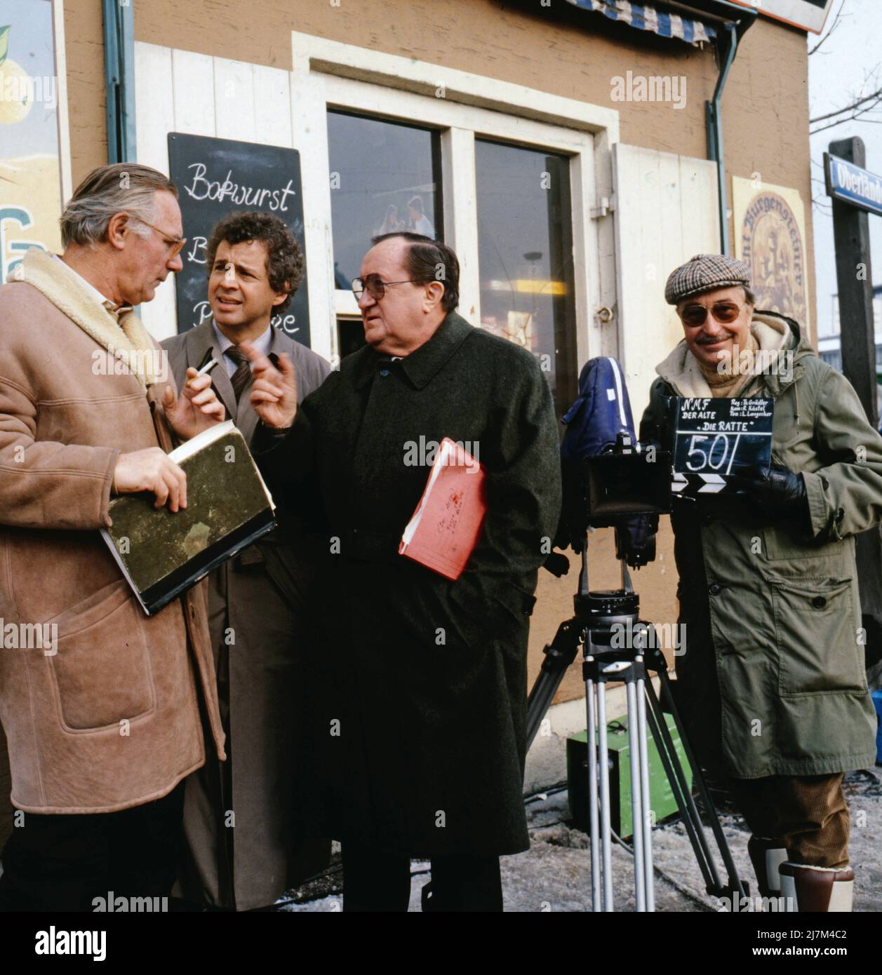 Der Alte, ZDF Krimi-Serie, Deutschland, 1981, Regie: Alfred Vohrer ...