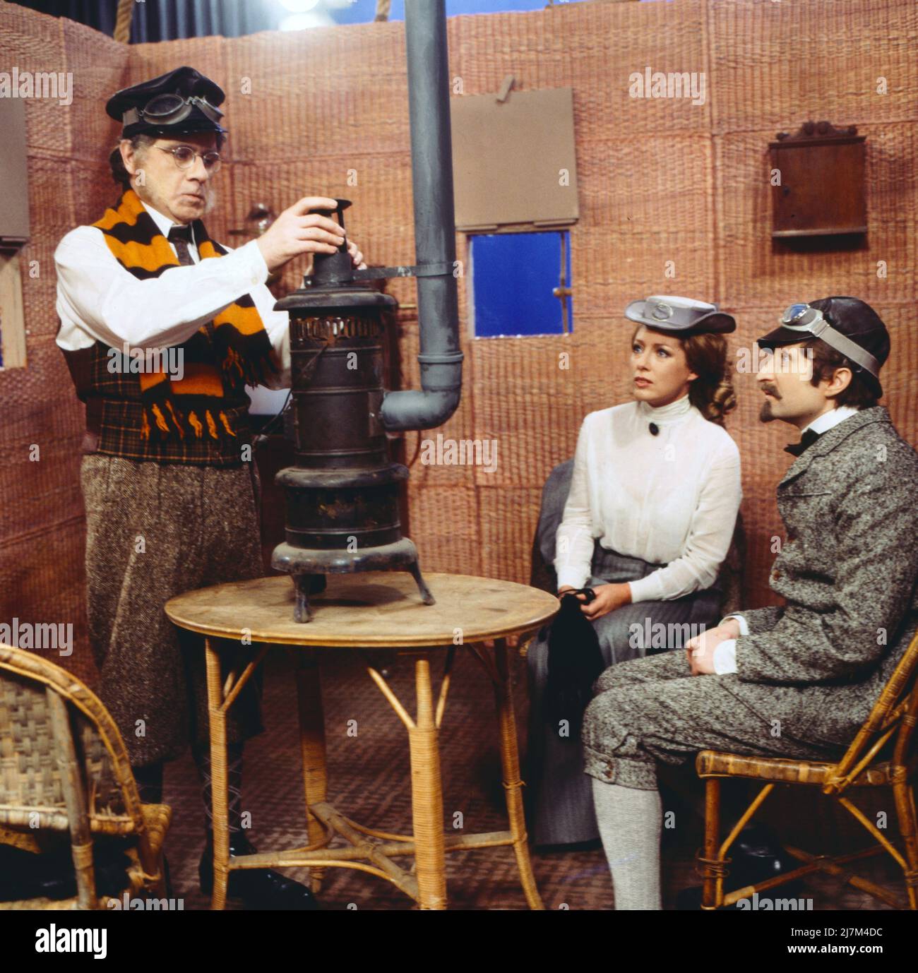 Zeitgeister TV, Fernsehserie, Deutschland, 1978, Szene: Joachim Nottke ...