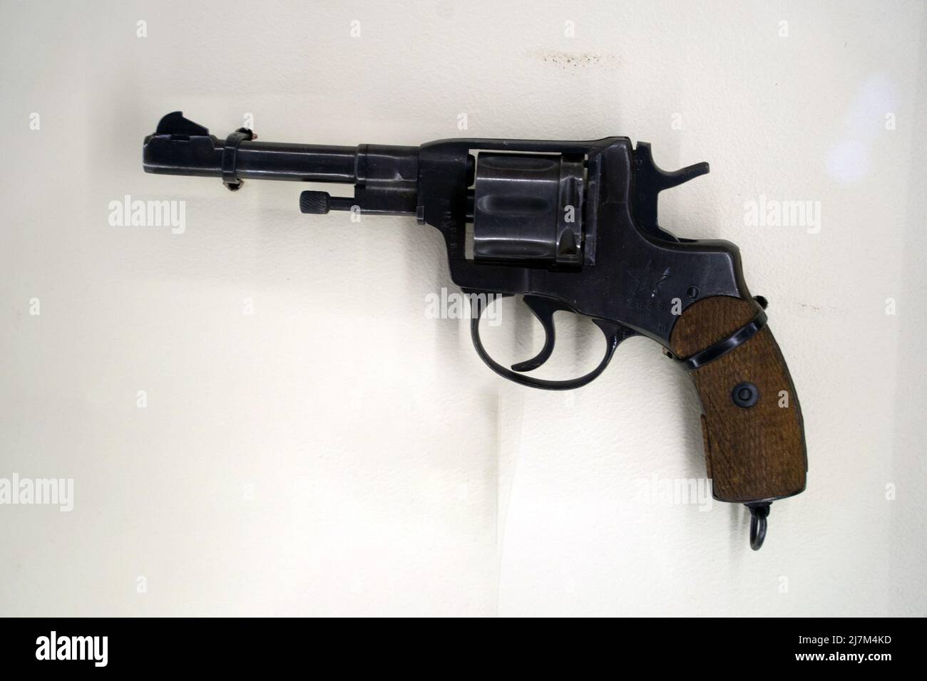 Russia Revolver of II world war detail Stock Photo - Alamy