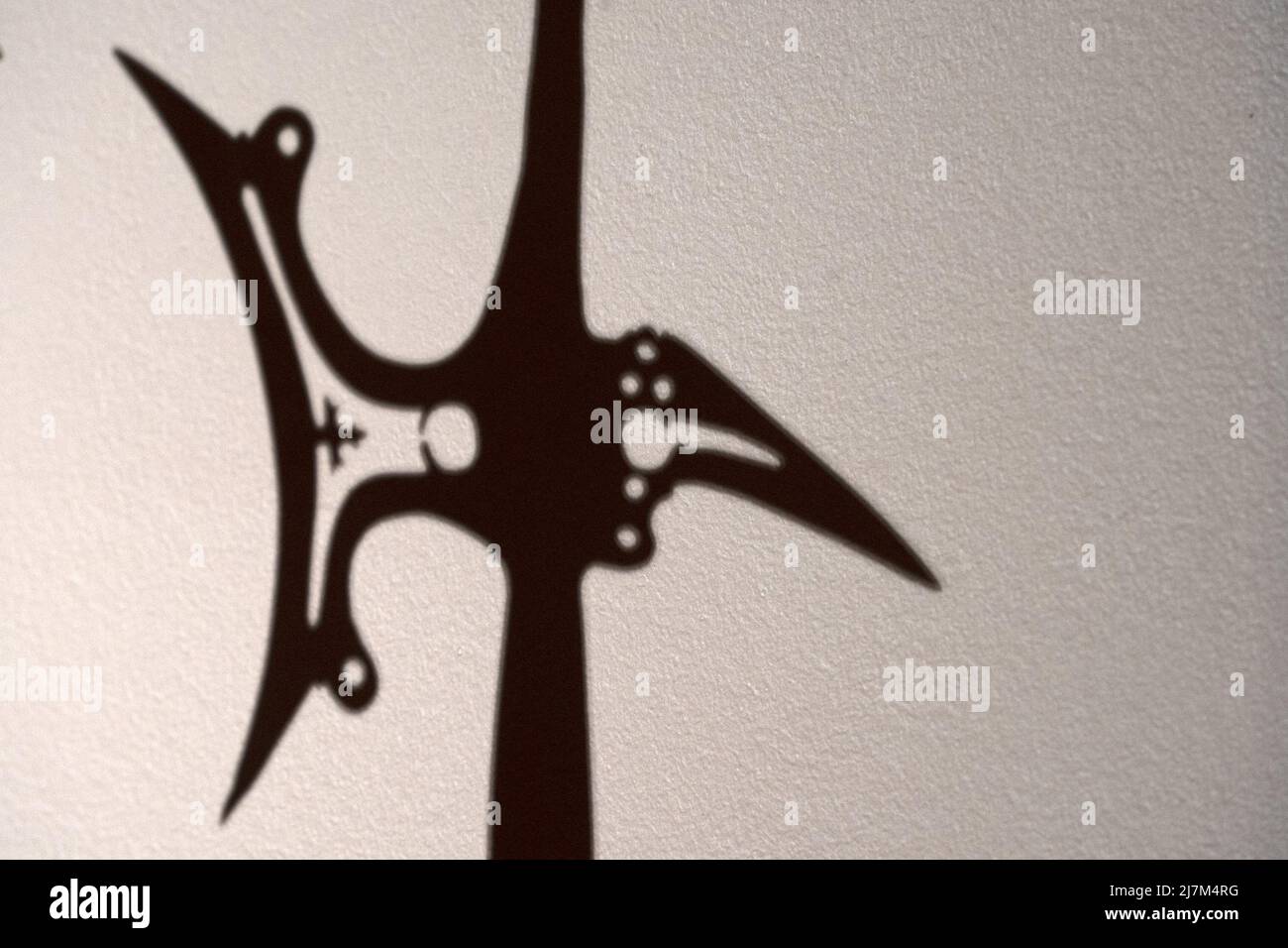 old medieval iron halberd spear silhouette Stock Photo - Alamy
