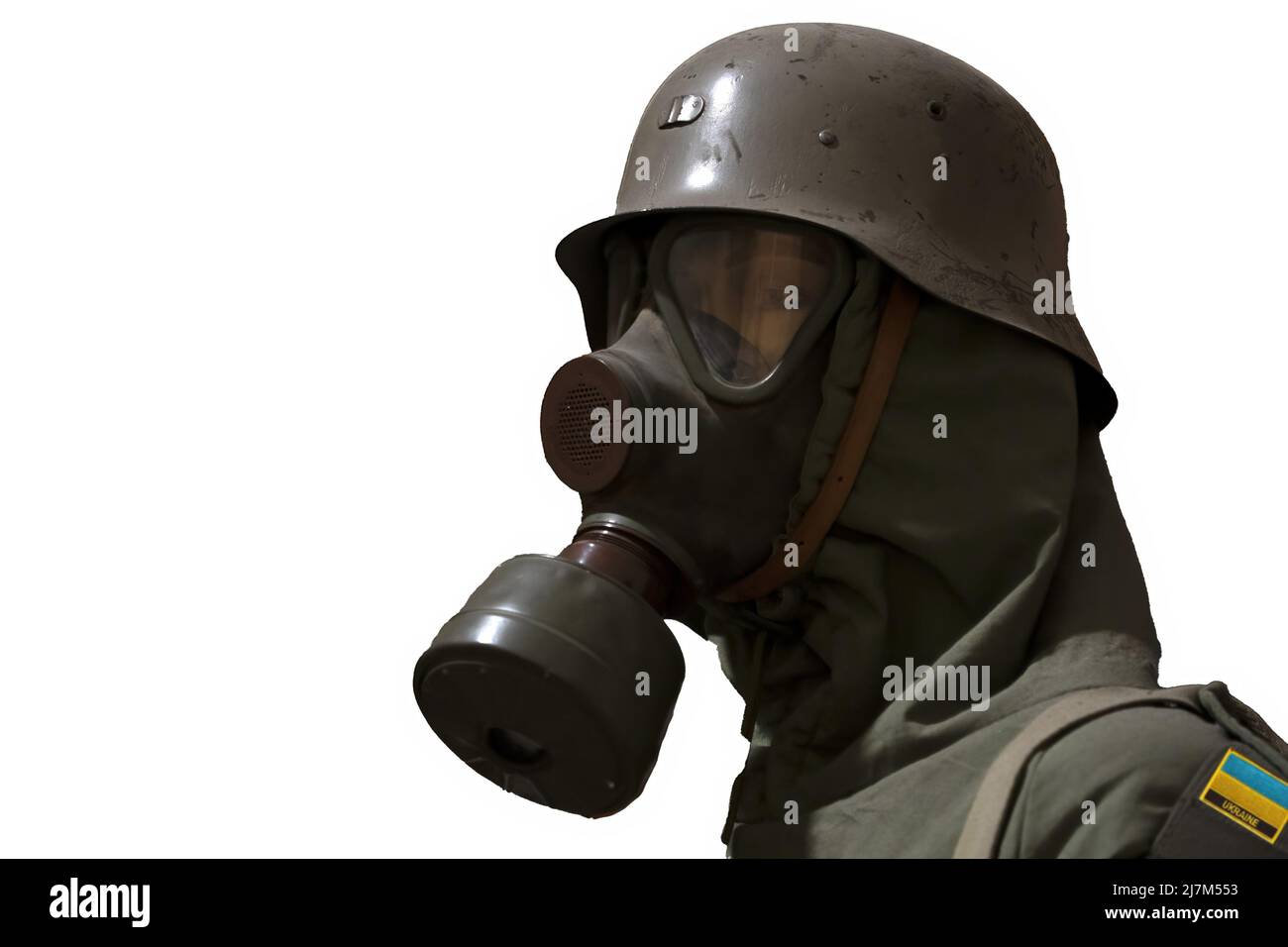 Ukraine Riots Gas Mask