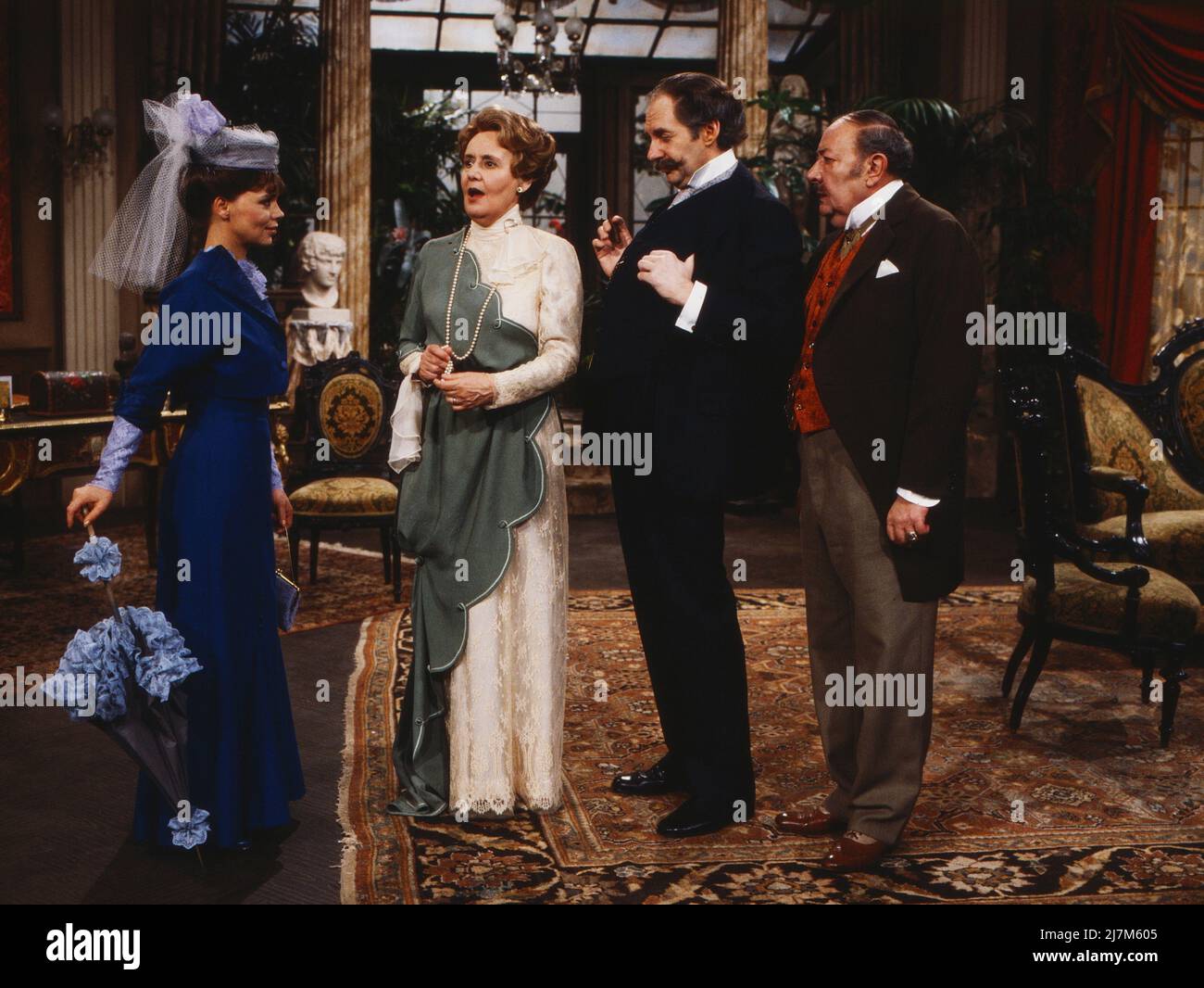 Es bleibt in der Familie, ZDF Fernsehkomödie, Deutschland, 1981, Szene ...