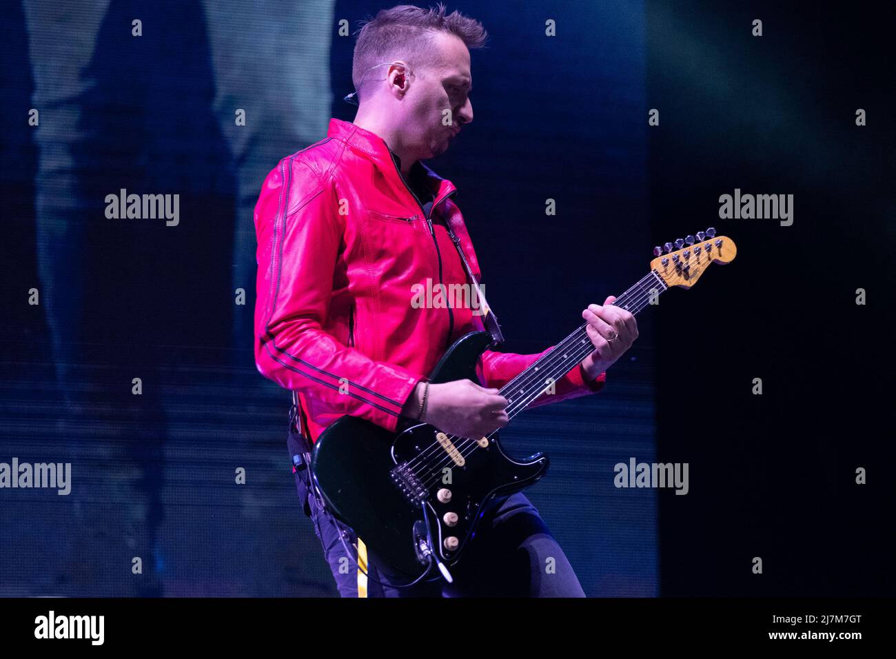 Verona, Italy. 09 May, 2022. Picture shows Modà an Italian pop band ...