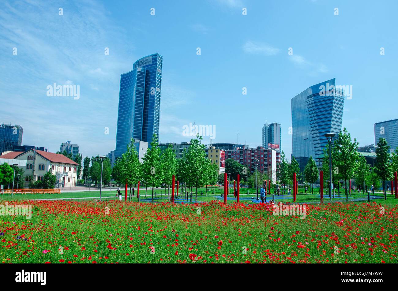 Biblioteca alberi milano hi-res stock photography and images - Alamy