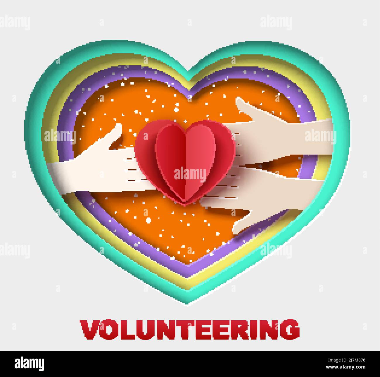 Volunteering design hi-res stock photography and images - Alamy