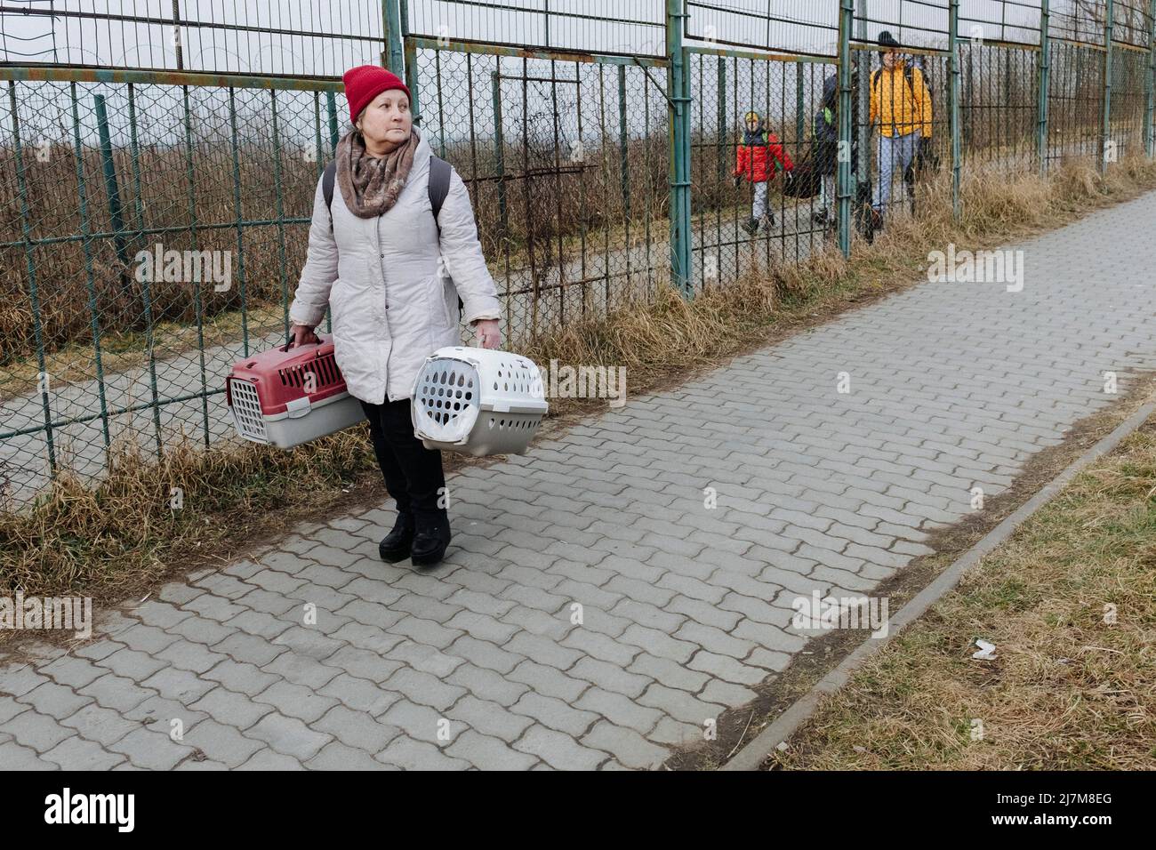 Jan Schmidt-Whitley/Le Pictorium - Influx of refugees on the Polish ...