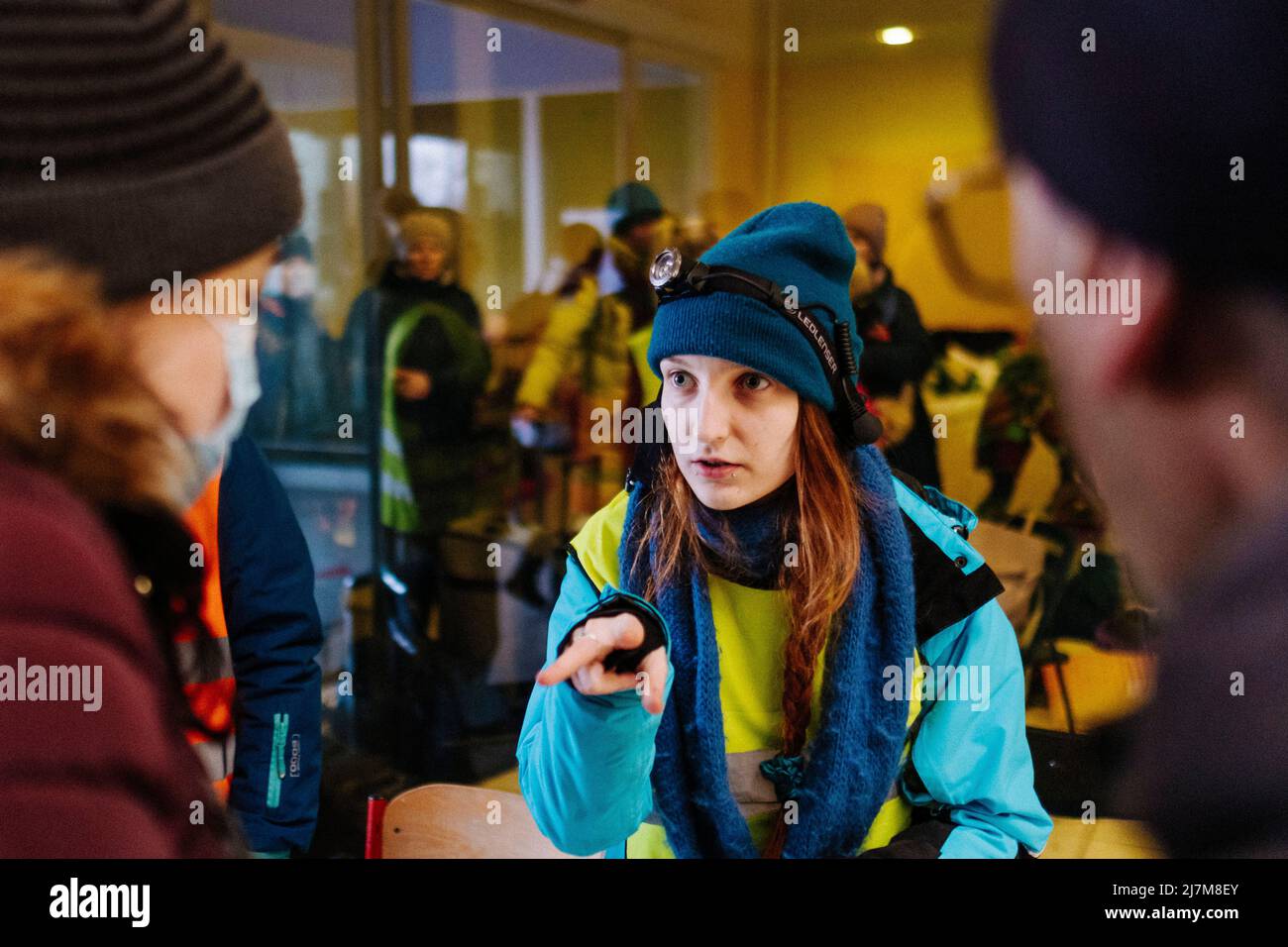 Jan Schmidt-Whitley/Le Pictorium - Influx of refugees on the Polish ...