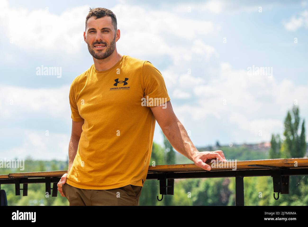 Prague, Czech Republic. 10th May, 2022. Czech sprint canoeist Josef ...