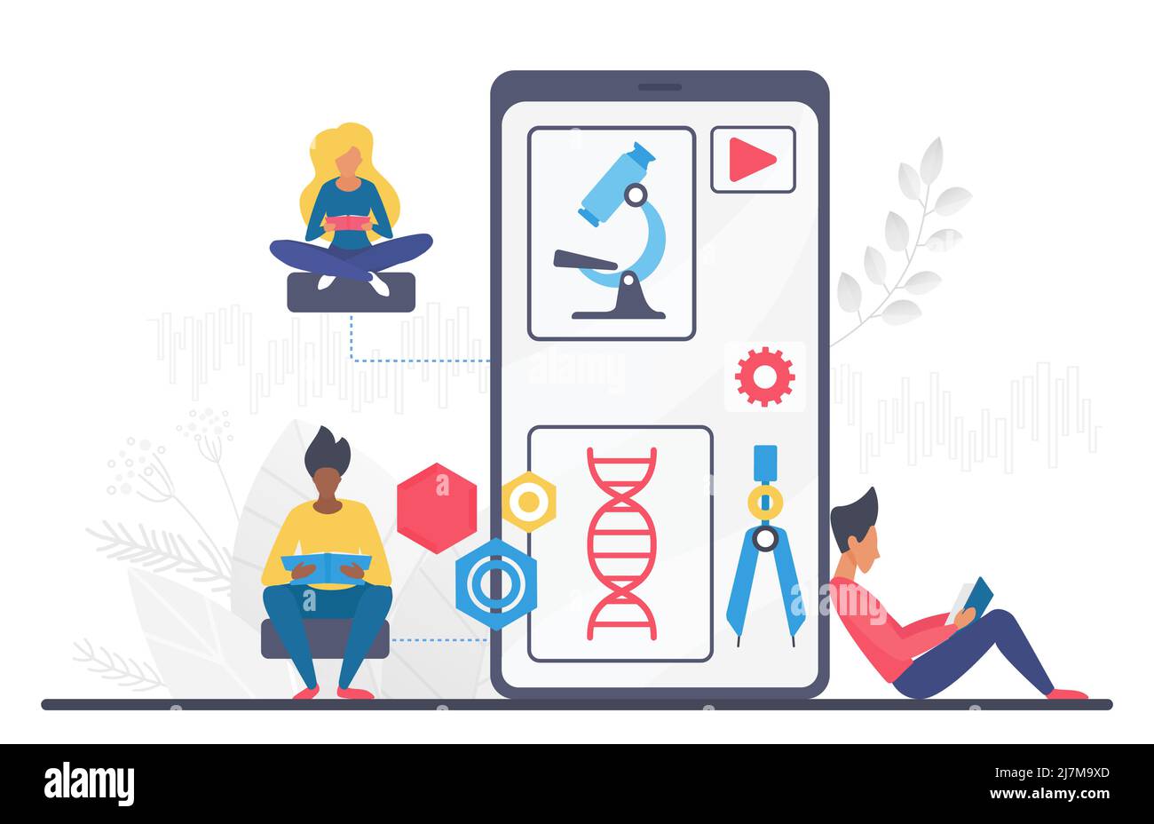 Chemistry digital online school lesson students attending. Online ...