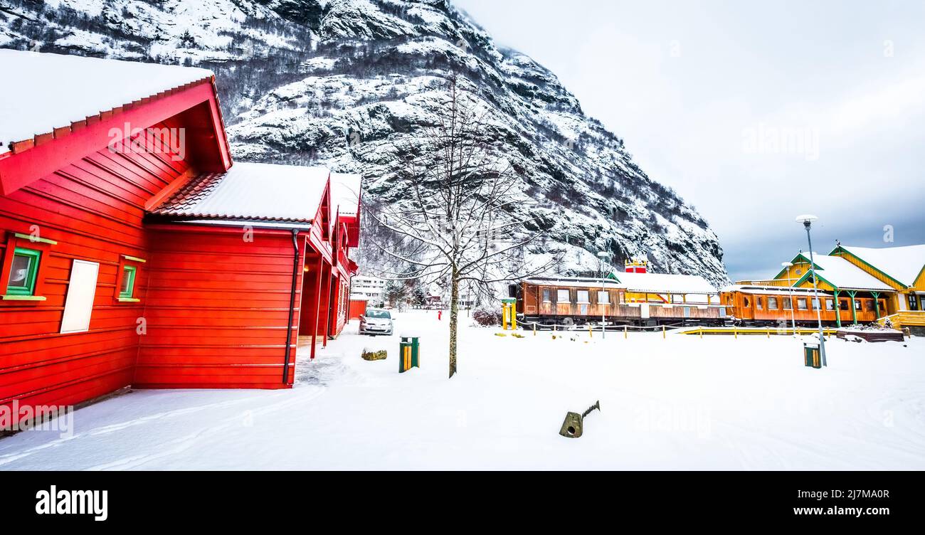 The flam myrdal railway line hi-res stock photography and images - Alamy