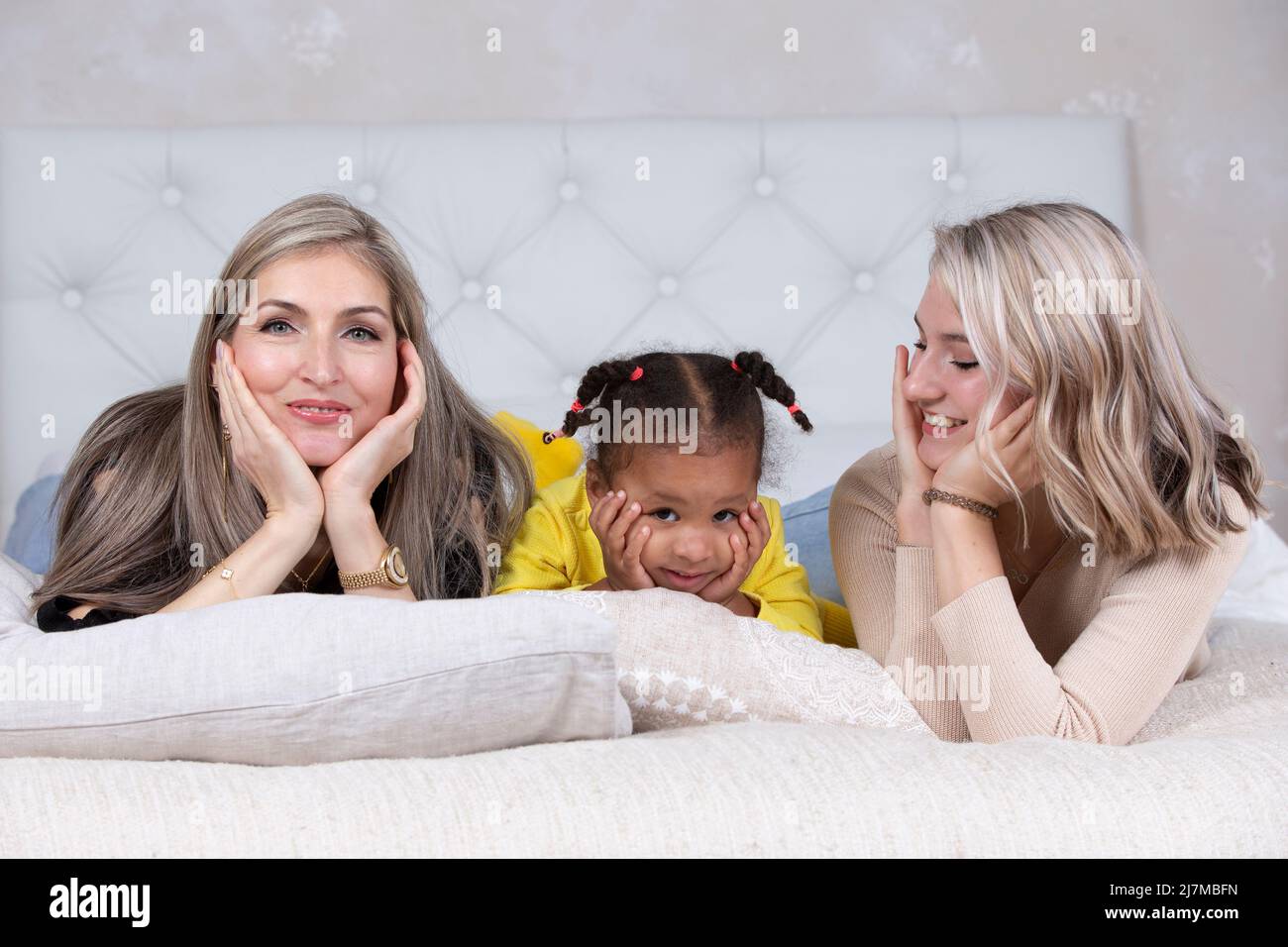 Family from different races. Mom grandmother light-skinned and a little ...