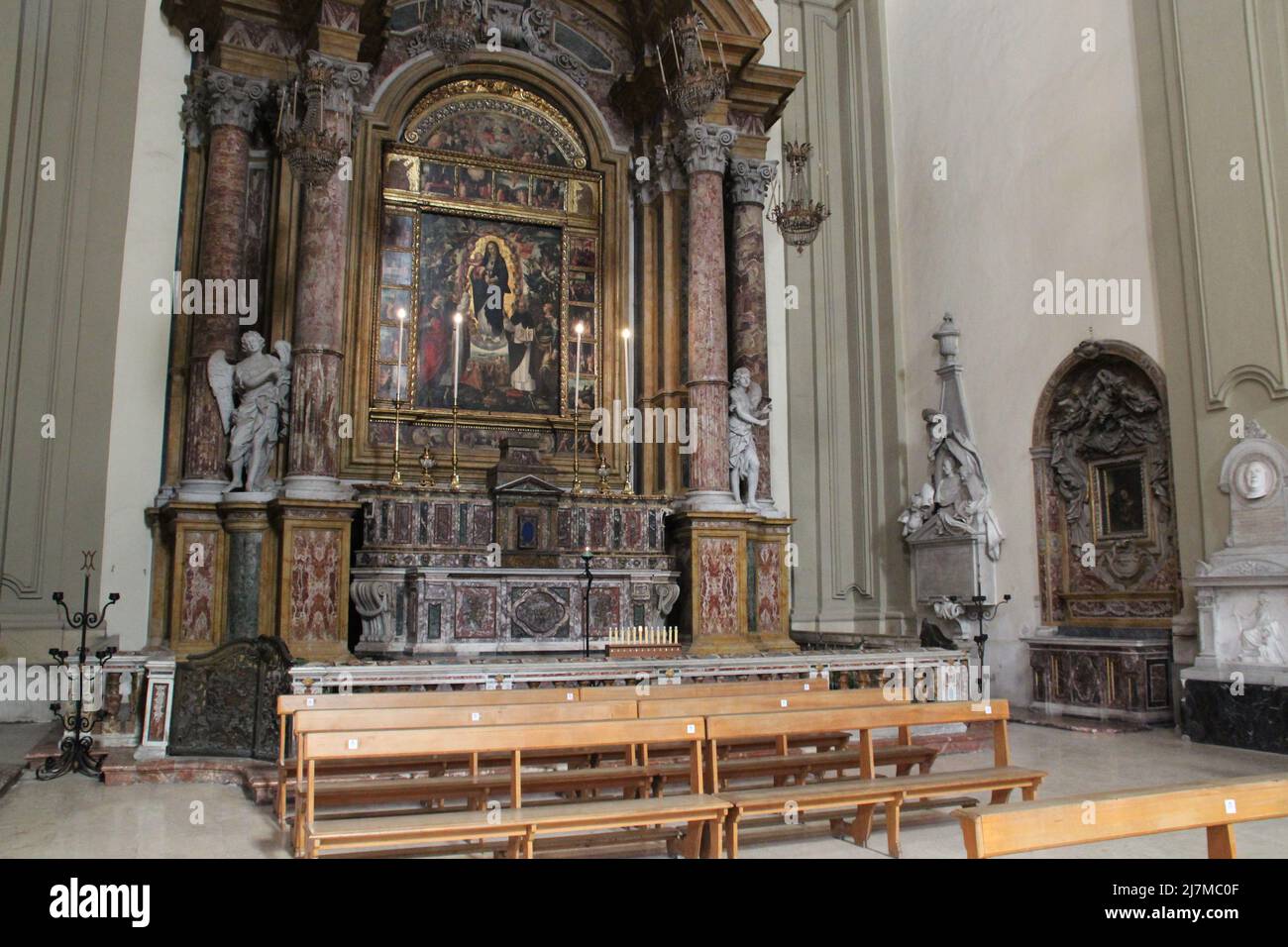 baroque church (st dominic) in palermo in sicily (italy Stock Photo - Alamy