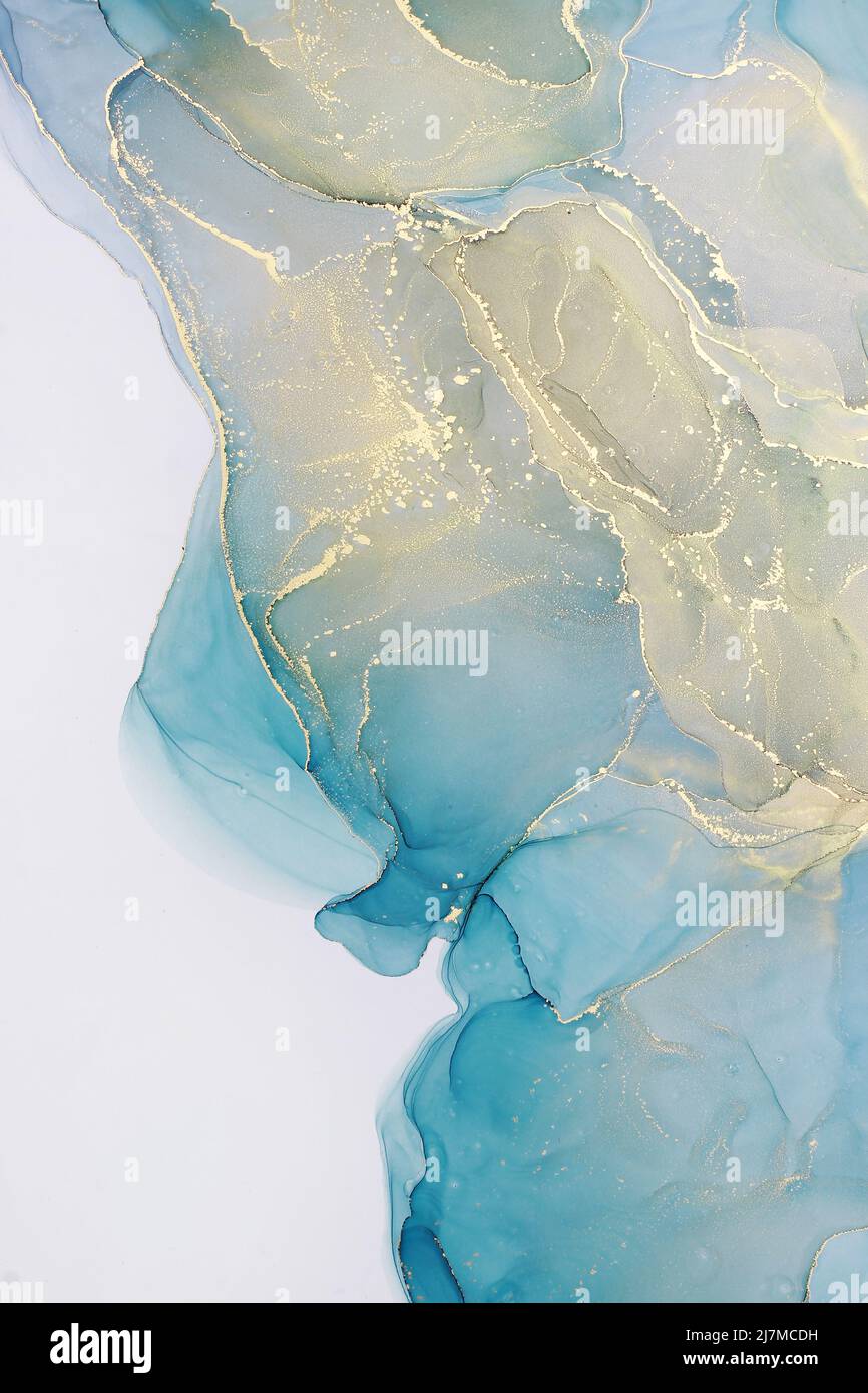 Azure blue and gold hi-res stock photography and images - Alamy