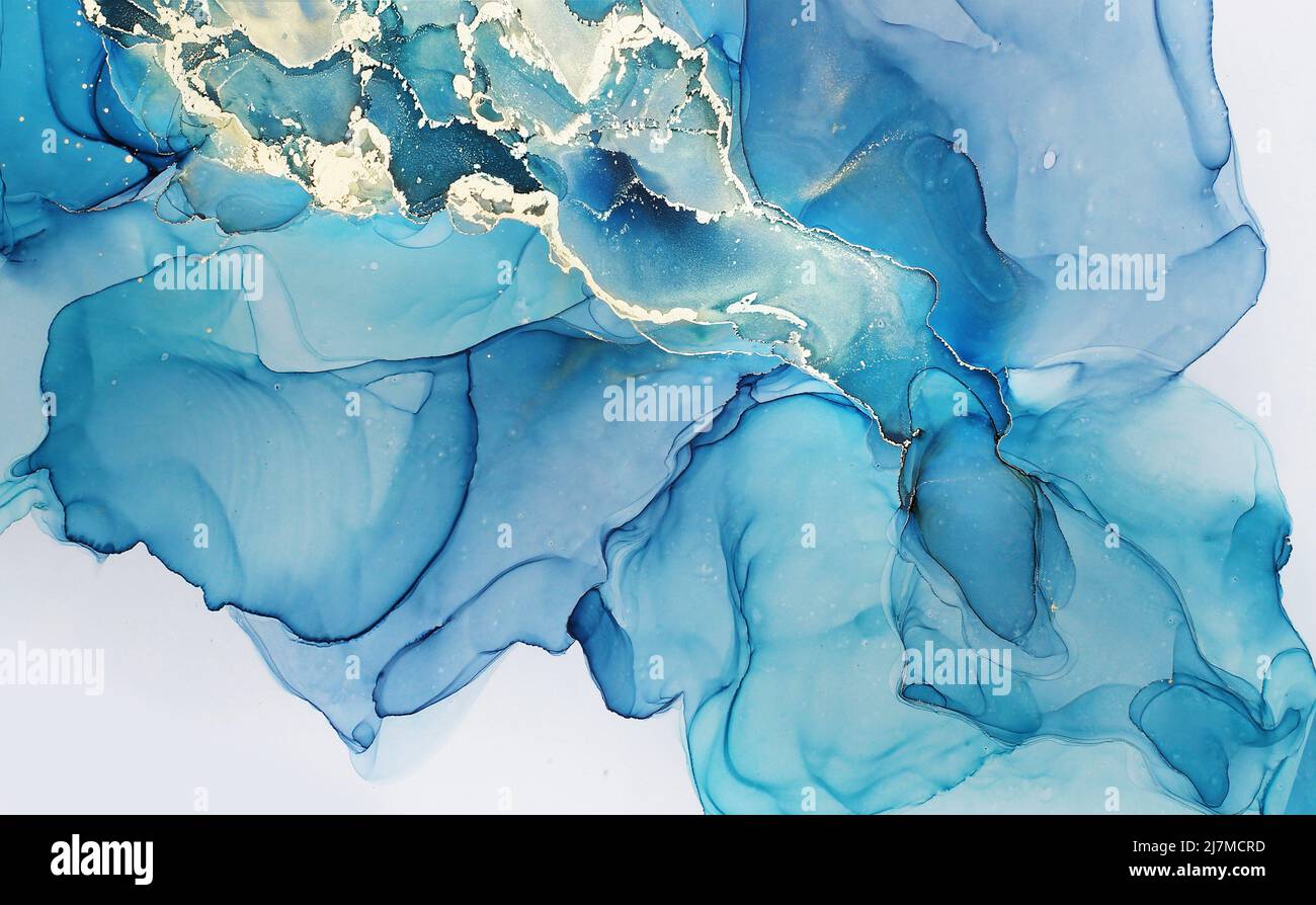 Azure blue and gold hi-res stock photography and images - Alamy