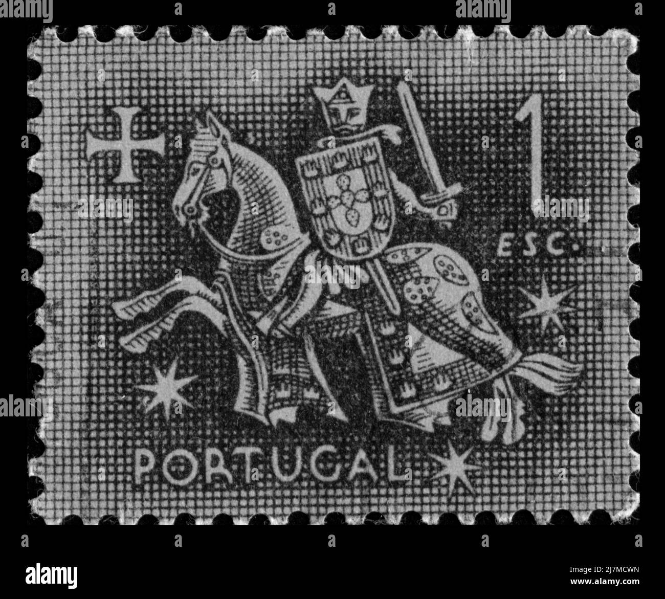 Collectible stamp Black and White Stock Photos & Images - Alamy