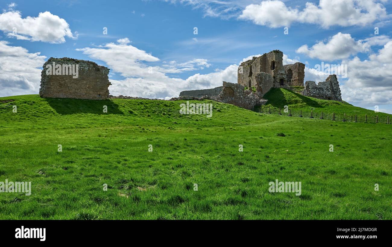 Duffus Castle, Moray Stock Photo - Alamy