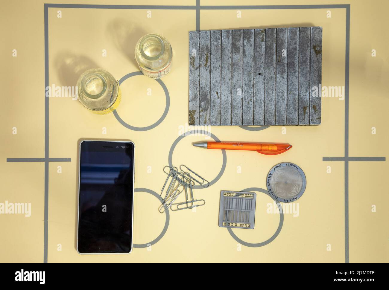 Materials to be photographed by a x-ray machine. Radiography is an ...