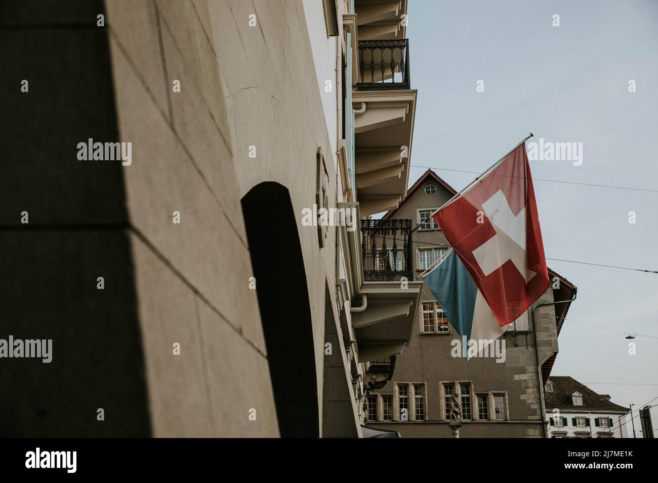 Flying swiss city hi-res stock photography and images - Alamy