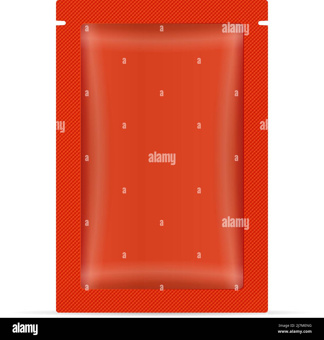 Sachet on a white background. Vector illustration Stock Vector Image ...