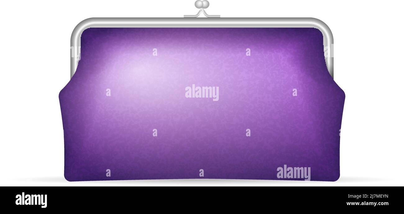 Retro purse on a white background. Vector illustration Stock Vector ...