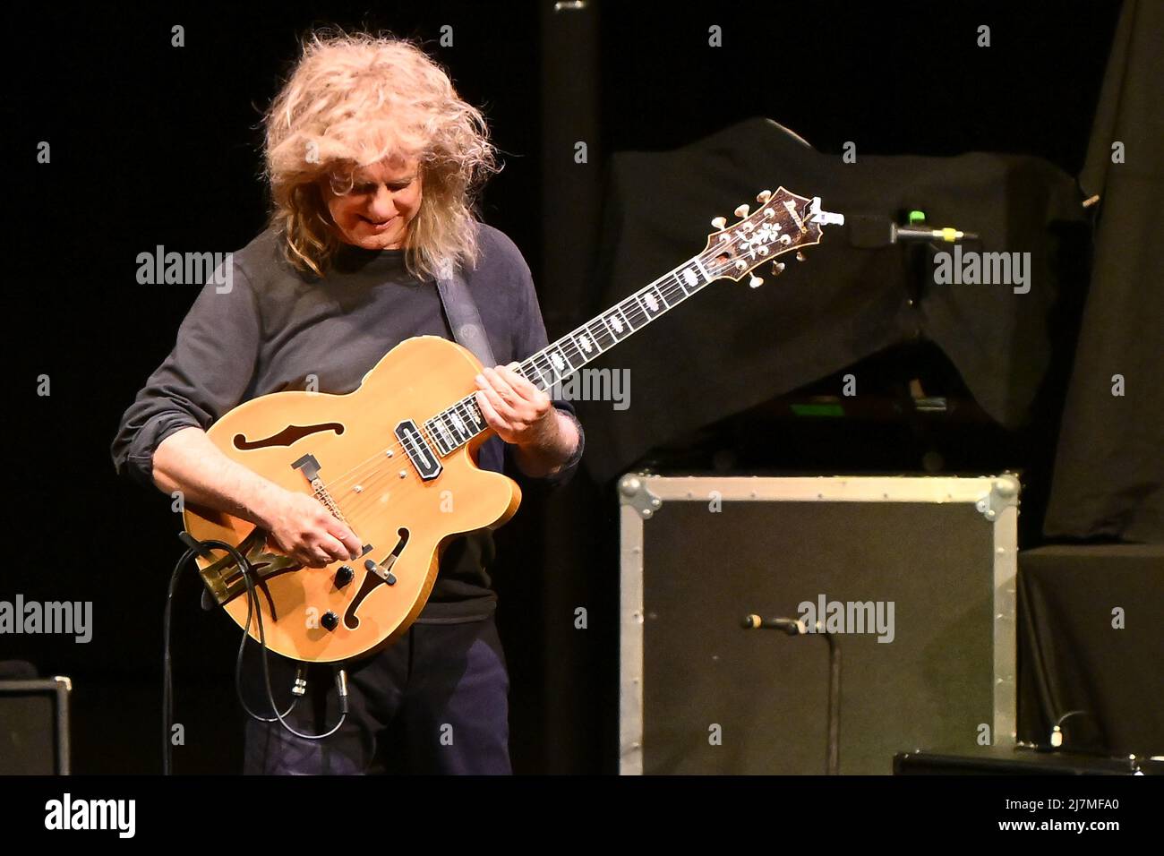 Pat Metheny during the Concert Side-Eye, on 8th May 2022, at Auditorium ...