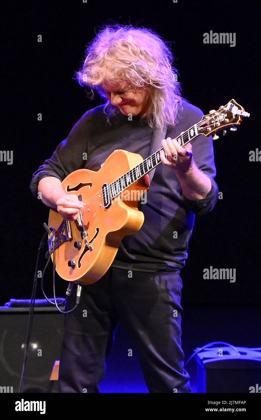 Pat Metheny during the Concert Side-Eye, on 8th May 2022, at Auditorium ...