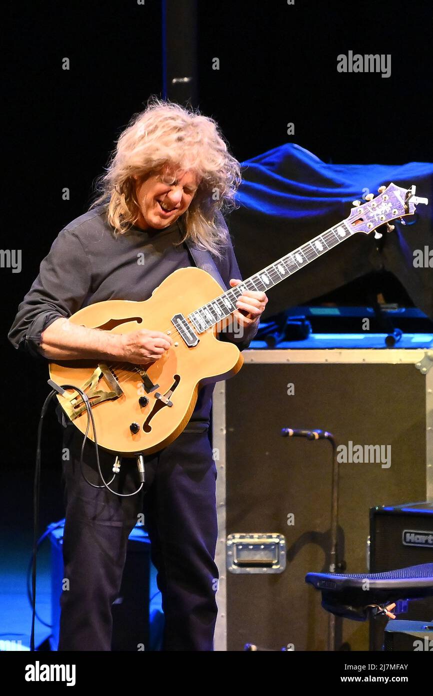 Pat Metheny during the Concert Side-Eye, on 8th May 2022, at Auditorium ...